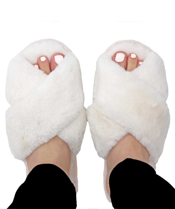 Criss Cross Slippers - The Paisley Box